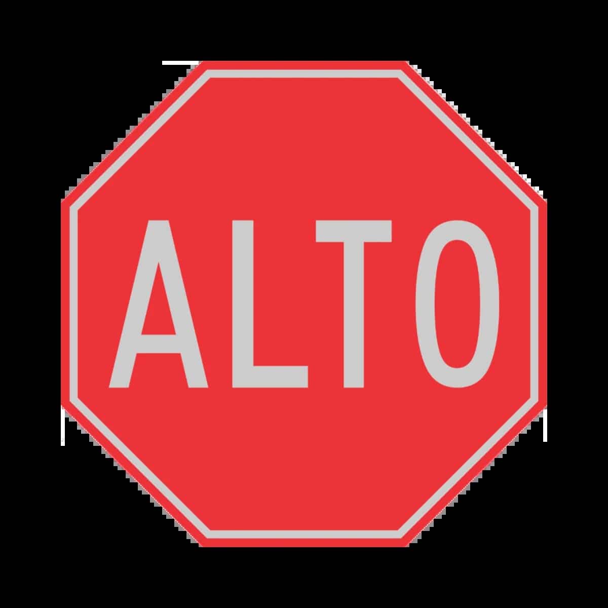 Alto: qué significa esta señalización? – ChargeNow